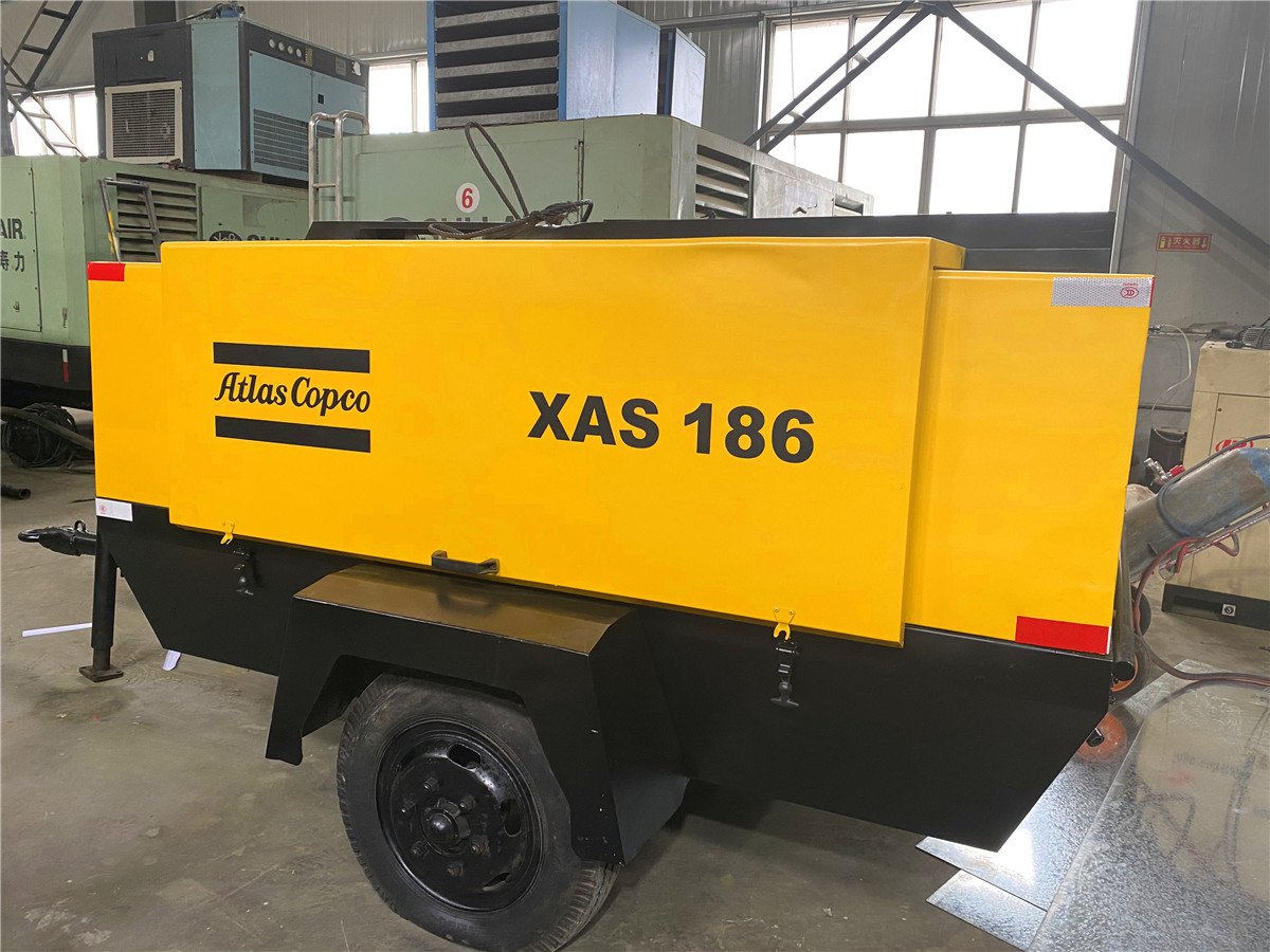 Atlas Copco XAS originales 186 Compresor de aire en venta